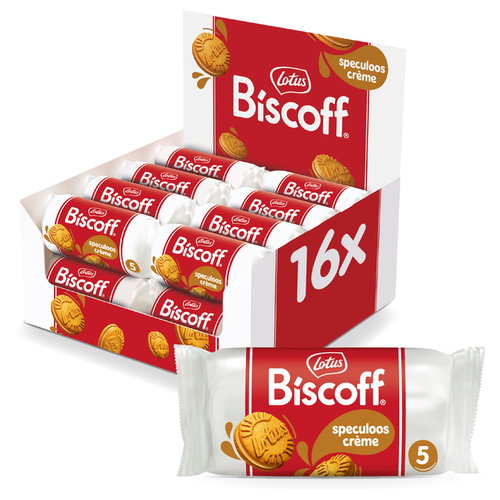 Koekjes Lotus Biscoff sandwich speculooscreme 5 stuks