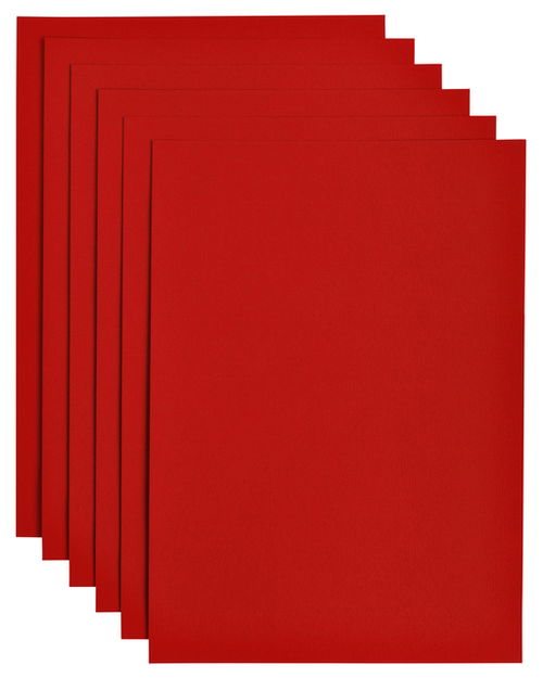 Kopieerpapier Papicolor A4 100gr 12 vel rood